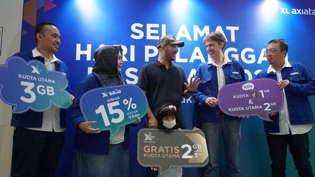 Hari Pelanggan Nasional 2022, XL Axiata Beri Bonus Kuota | kumparan.com