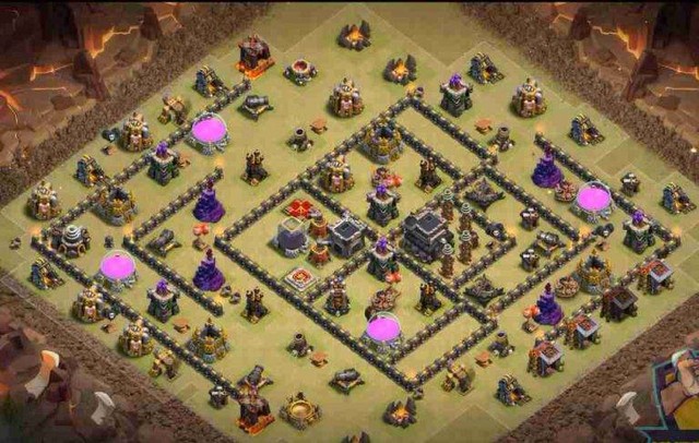 5 Base CoC TH 9 agar Formasi Makin Solid | kumparan.com