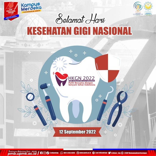 STKIP Muhammadiyah Kuningan (UPMK), Selamat Hari Kesehatan Gigi Nasional | kumparan.com