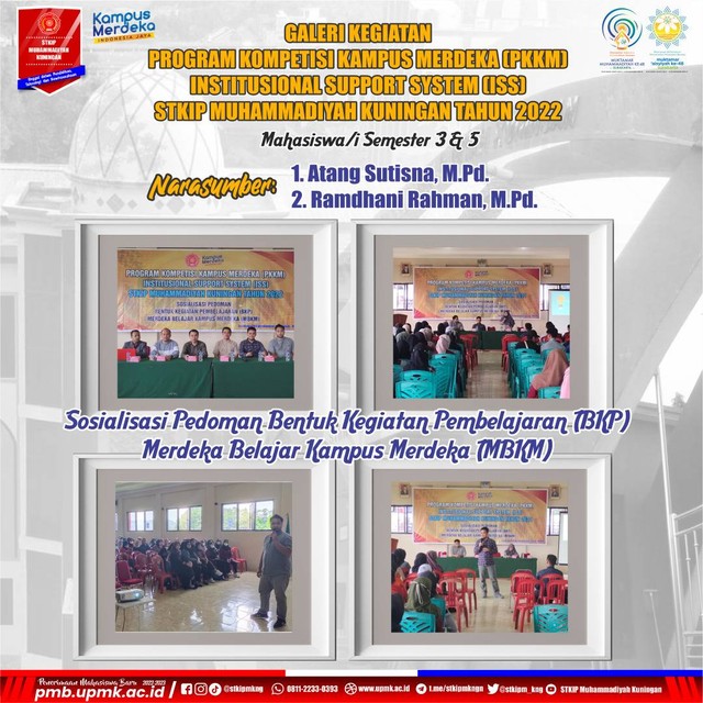 UPMK Program Kompetisi Kampus Merdeka (PKKM) Institusional Support System (ISS) | kumparan.com