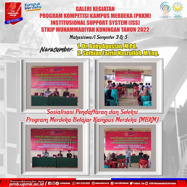 UPMK Program Kompetisi Kampus Merdeka (PKKM) Institusional Support System (ISS) | kumparan.com