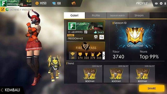 ID FF FDW Terbaru 2022, Lengkap dengan Profilnya | kumparan.com