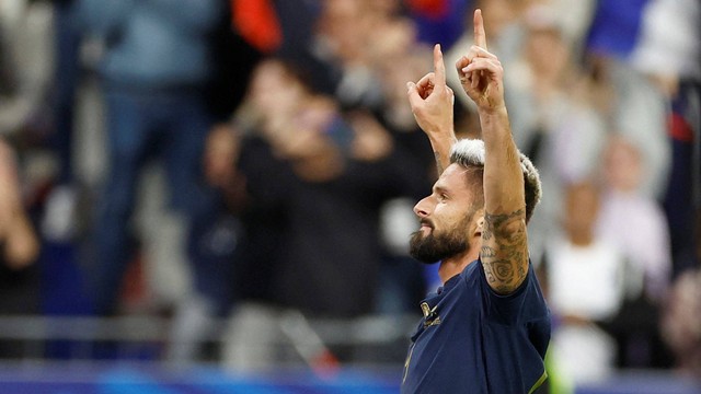 Olivier Giroud Ukir Rekor Usai Bikin Gol untuk Timnas Prancis | kumparan.com