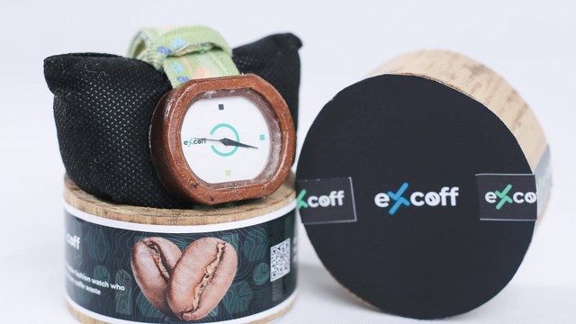 EXCOFF, Jam Tangan dari Limbah Ampas Kopi Inovasi Mahasiswa UM ...