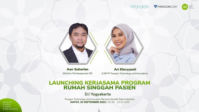 Launching Kerjasama Program Rumah Singgah Pasien Paragon-IZI | kumparan.com