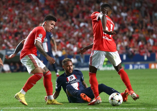 Foto: PSG Ditahan Imbang di Kandang Benfica | kumparan.com
