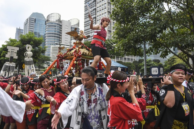 Foto: Melihat Parade Omokoshi Jak-Japan Matsuri 2022 | kumparan.com