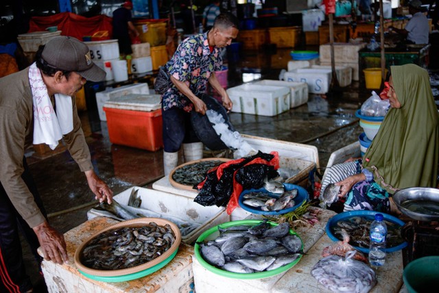 Foto: Aktivitas di Pelelangan Ikan Cilincing | kumparan.com