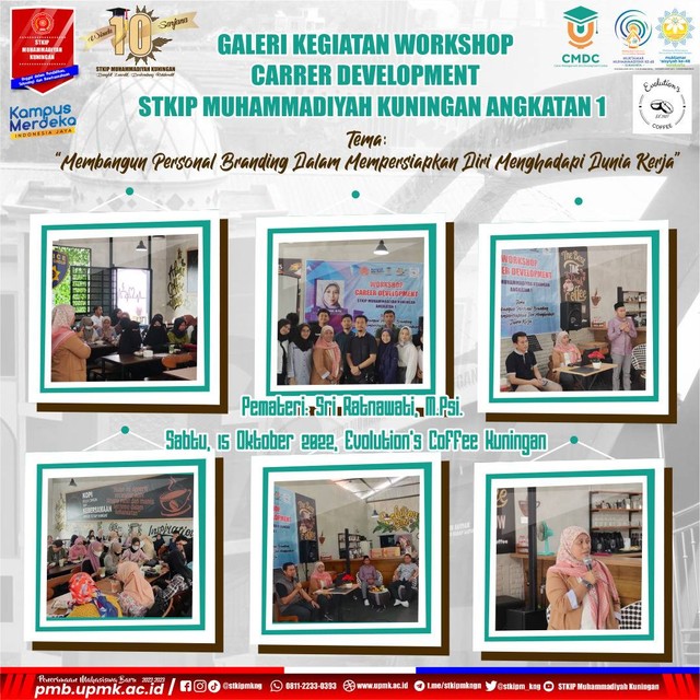 Galeri Kegiatan Workshop Carrer Development STKIP Muhammadiyah Kuningan ...