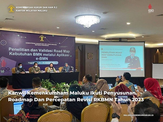 Kanwil Kemenkumham Maluku Ikuti Penyusunan Roadmap RKBMN 2023 | kumparan.com