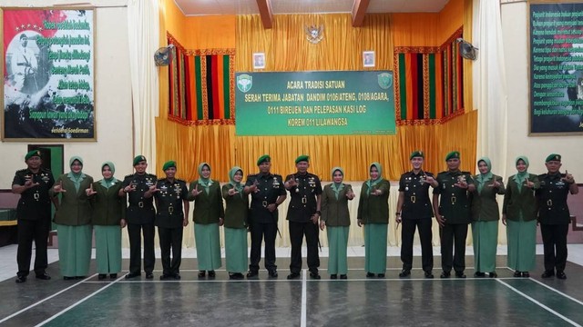 Mutasi Perwira TNI, Danrem Lilawangsa Lhokseumawe Ganti Tiga Dandim ...