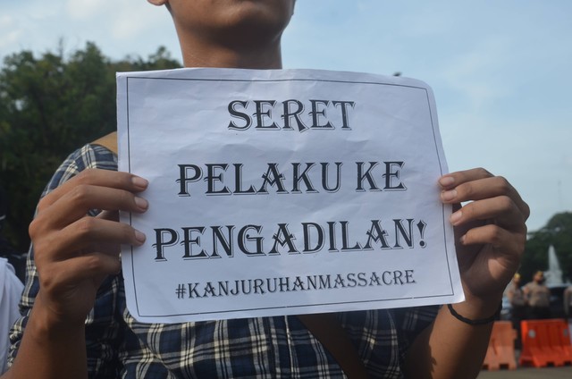 Foto: Aksi Kamisan ke-750 untuk Tragedi Semanggi sampai Kanjuruhan ... Foto: Aksi Kamisan ke-750 untuk Tragedi Semanggi sampai Kanjuruhan ...
