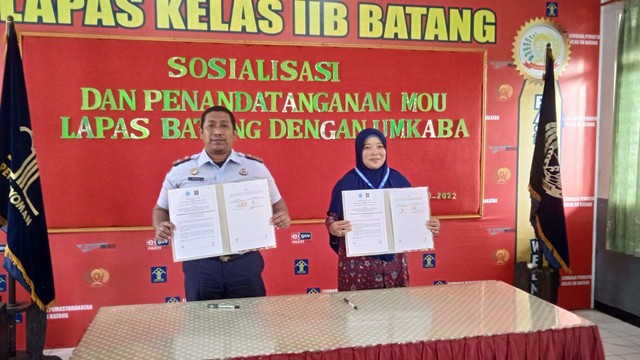 Lapas Batang Kanwil Kemenkumham Jateng Teken MoU dengan UMKABA ... Lapas Batang Kanwil Kemenkumham Jateng Teken MoU dengan UMKABA ...