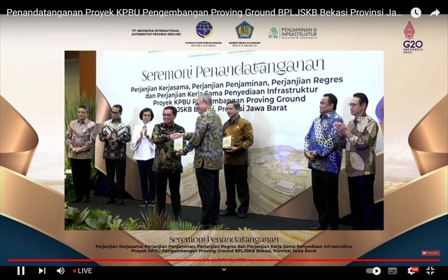Konsorsium RI-Jepang Resmi Garap Proving Ground Bekasi, Telan Biaya Rp ... Konsorsium RI-Jepang Resmi Garap Proving Ground Bekasi, Telan Biaya Rp ...