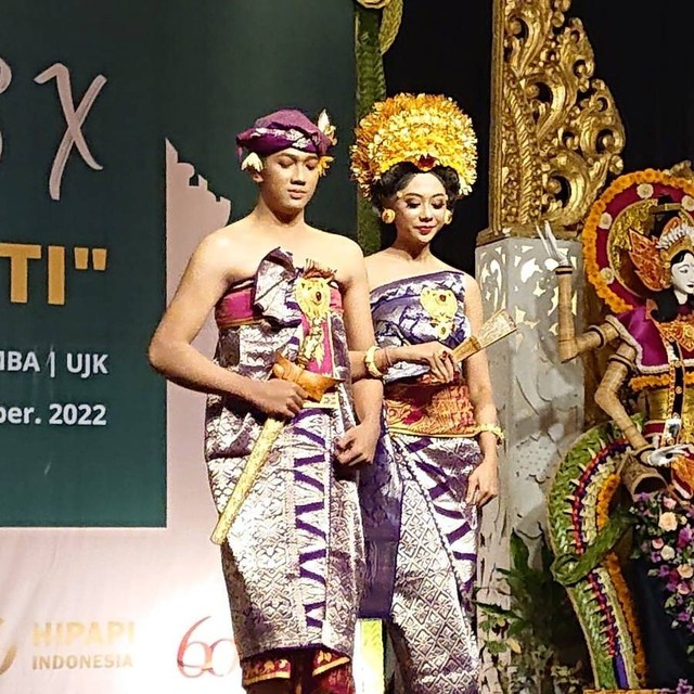 Foto: Pesona Tata Rias Pengantin Bali yang Dikukuhkan di Rakernas HARPI ...