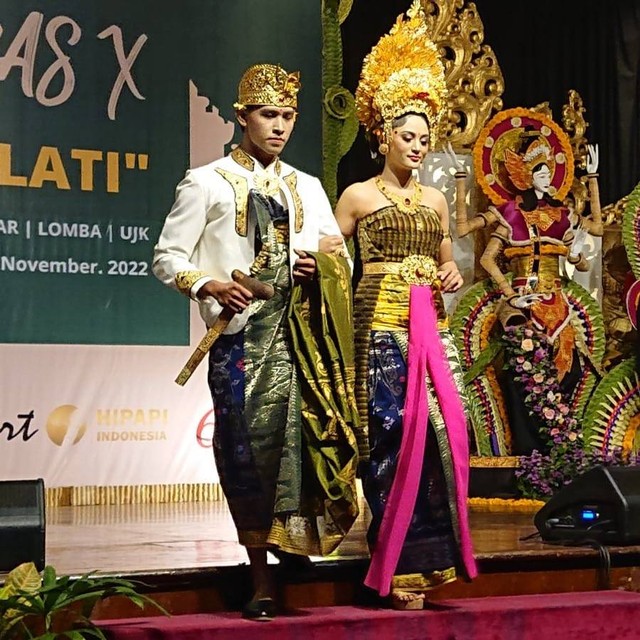 Foto: Pesona Tata Rias Pengantin Bali yang Dikukuhkan di Rakernas HARPI ...