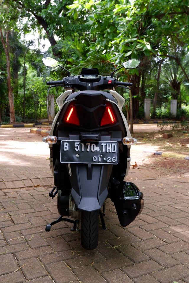 Foto: Detail Si Motor Viral Suzuki Avenis 125 | kumparan.com