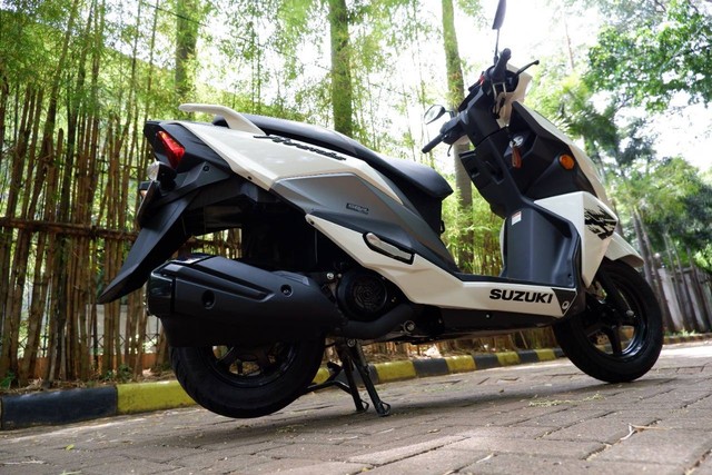 Foto: Detail Si Motor Viral Suzuki Avenis 125 | kumparan.com