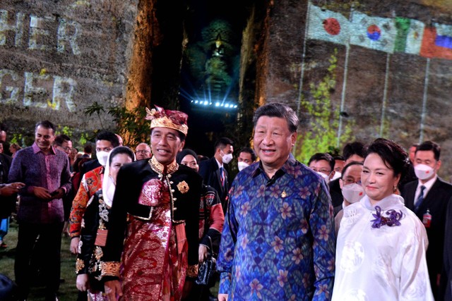 Jokowi Ungkap Arti Patung GWK di Gala Dinner Para Pemimpin Negara G20 ...