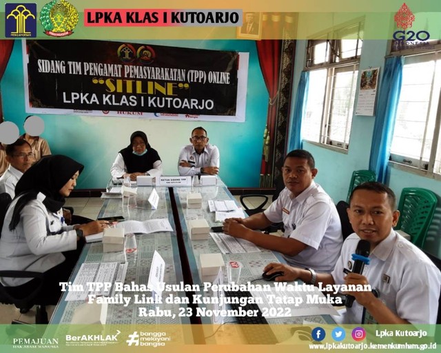 Sidang TPP di LPKA Klas I Kutoarjo Dilakukan Secara Hybrid | kumparan.com