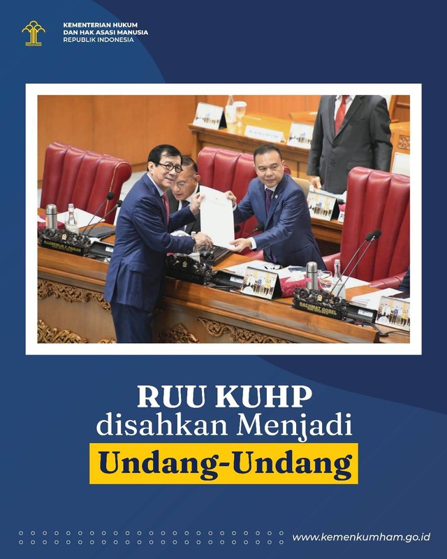 Pengesahan RUU KUHP | kumparan.com