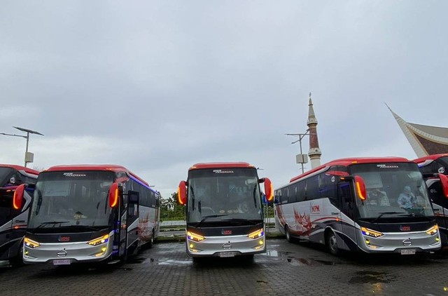 Inilah 3 Unit Bus Laksana Legacy SR3 Panorama Single Glass Andalan PO MPM | kumparan.com