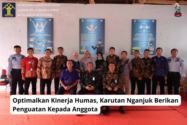 Optimalkan Kinerja Humas, Karutan Nganjuk Berikan Penguatan Kepada ...