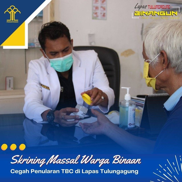 Skrining Massal Warga Binaan, Cegah Penularan TBC di Lapas Tulungagung ... Skrining Massal Warga Binaan, Cegah Penularan TBC di Lapas Tulungagung ...