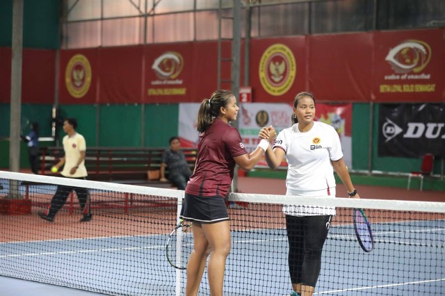 Atlet Kembar Asuhan BIN Juarai Nomor Tunggal Putri Turnamen Tenis ...
