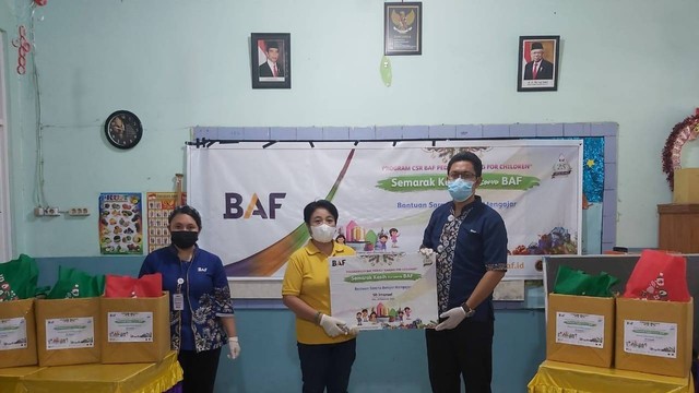 BAF Gelar Program CSR BAF Caring for Children di Kota Palu | kumparan.com