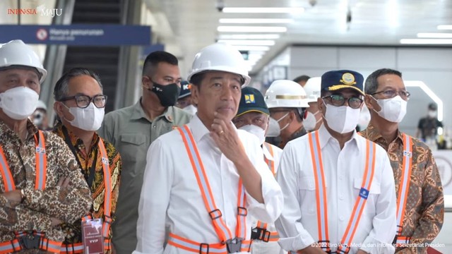 Dicek Jokowi, LRT TMII Beroperasi Juni 2023, Bareng Kereta Cepat ...