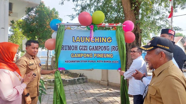 Penanganan Stunting di Banda Aceh, RGG Pineung Diresmikan | kumparan.com