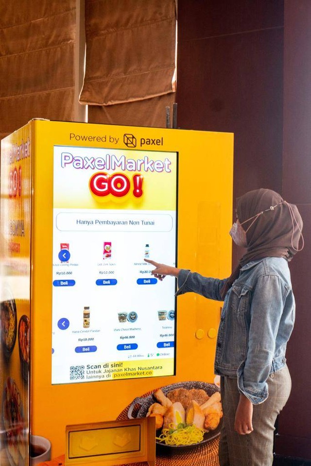 Vending Machine Jajanan Khas Indonesia, Jual Bir Pletok sampai Cireng ...