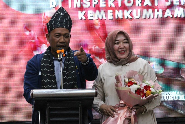 Suasana Haru dan Penuh Keakraban Warnai Pisah Sambut Kakanwil Kemenkumham Kalsel | kumparan.com