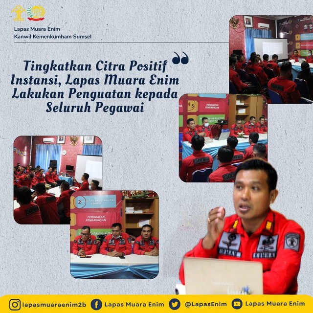 Tingkatkan Citra Positif , Lapas Muara Enim Lakukan Penguatan ke Seluruh Pegawai | kumparan.com