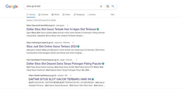 Heboh Link Iklan Judi Slot Kembali Susupi Situs Resmi Pemerintah ...