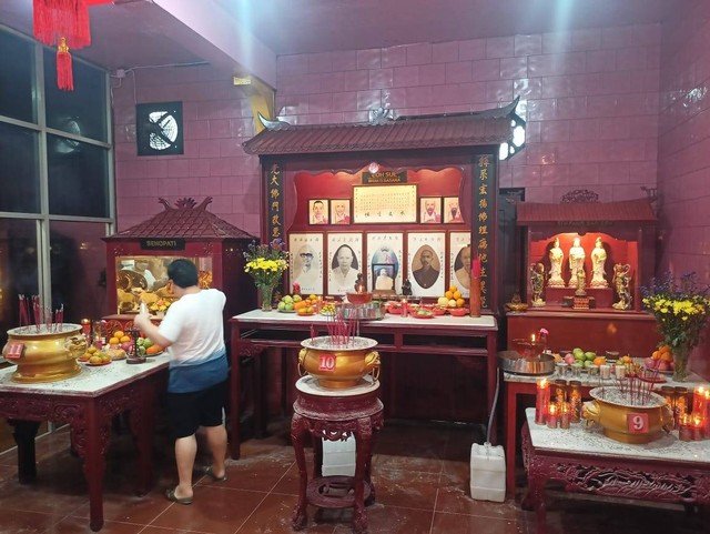 Menengok Perayaan Imlek di Wihara Tertua di Lampung, Wihara Thay Hin ...