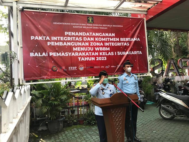 Bapas Surakarta Bangun Wilayah Zona Integritas Menuju WBBM Tahun 2023 ...