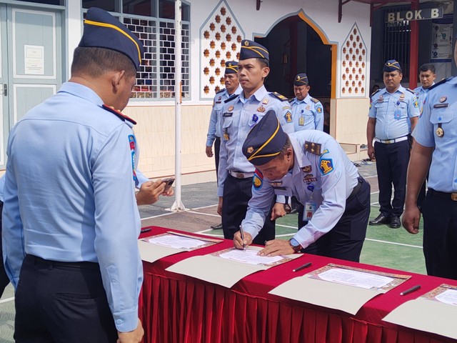 Rutan Bantaeng Gelar Penandatanganan Komitmen Bersama ZI WBK WBBM 2023 ...