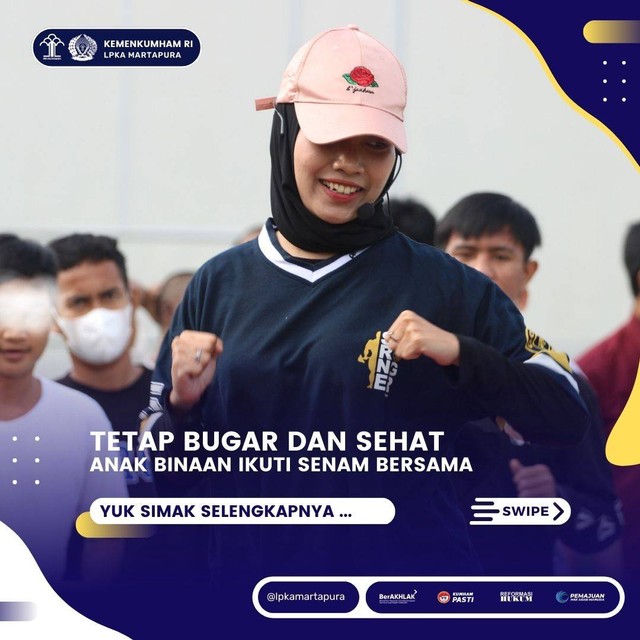 Tetap Bugar dan Sehat, Anak Binaan Laksanakan Senam Bersama | kumparan.com