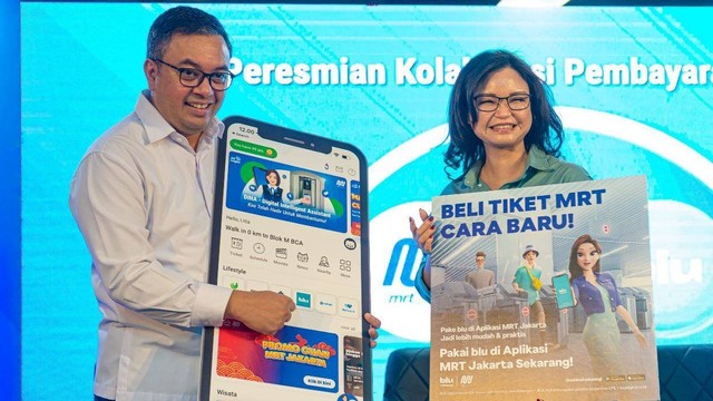 MRT Jakarta Gandeng Blu by BCA Digital, Beli Tiket Bisa di Satu ...