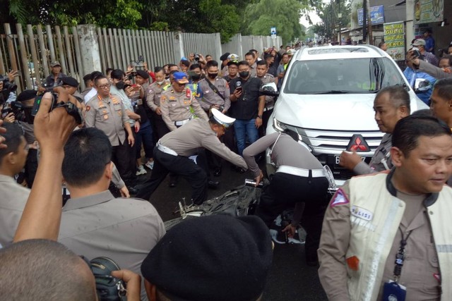 Rekonstruksi Ulang Kecelakaan Hasya Dihadiri Sejumlah Teman dan AKBP ...