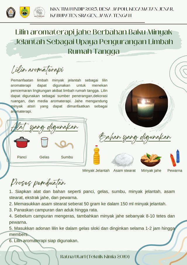 Bukan Sulap Bukan Sihir! Minyak Jelantah Bisa Diubah menjadi Lilin ...