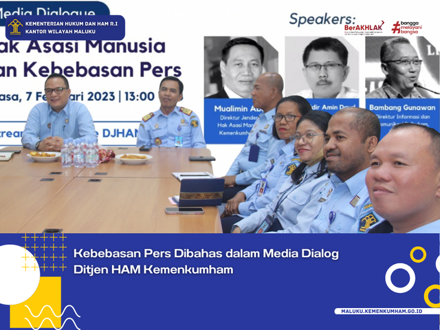 Kebebasan Pers dibahas Dalam Media Dialog Ditjen HAM Kemenkumham ...