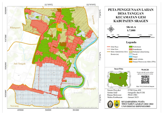 Dukung Program Kelengkapan Aset Desa, Mahasiswa KKN UNDIP Buat Peta Desa Tanggan | kumparan.com