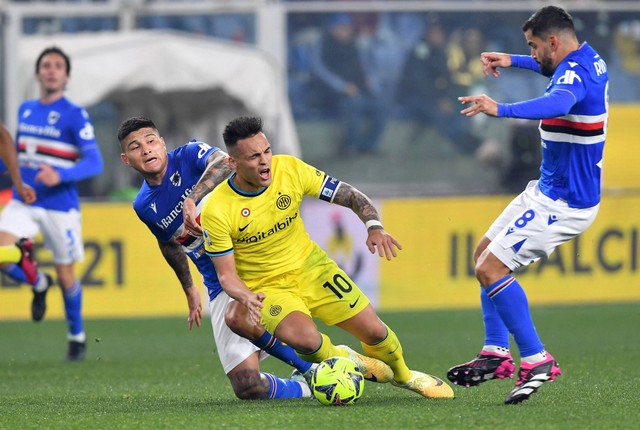 Foto: Inter Milan Curi Satu Poin di Markas Sampdoria | kumparan.com