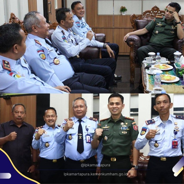 LPKA Martapura Hadiri Audiensi dengan KODIM 1006/Banjar | kumparan.com