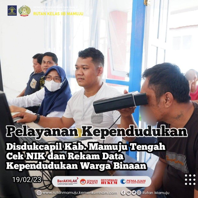 Pengecekan NIK dan Perekaman Data Kependudukan WBP Oleh Disdukcapil Kab ...