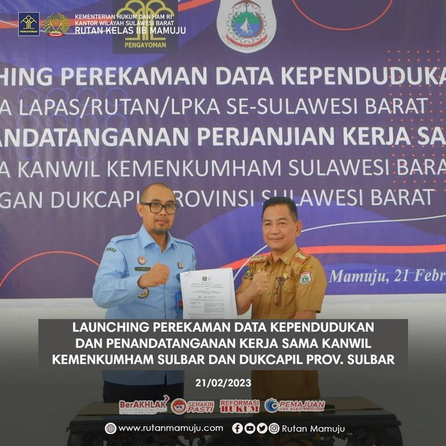 Launching Perekaman Data Kependudukan dan Penandatanganan Kerja Sama ... Launching Perekaman Data Kependudukan dan Penandatanganan Kerja Sama ...