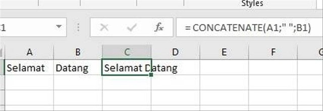 Cara Menggabungkan Kata di Excel dengan Berbagai Metode | kumparan.com